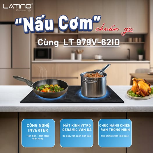 LT 979V-62ID – Bếp từ “chuẩn gu” cho căn bếp Tết trọn vị sum vầy ...