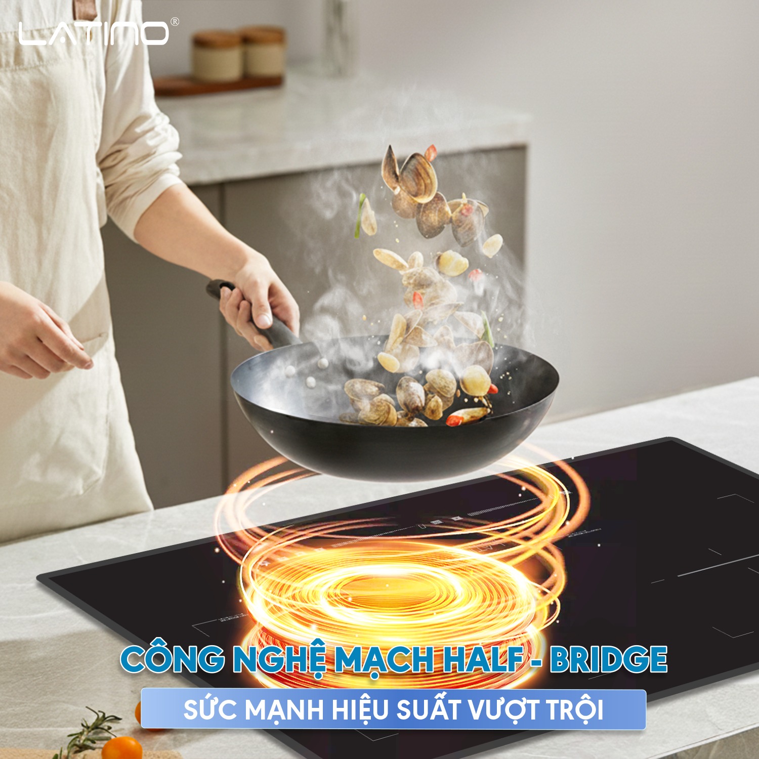Bếp từ LT-705ID – Giữ trọn hơi ấm gian bếp, trọn vị sum vầy ngày Tết ...